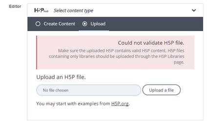 How to manually upload content type librairies on Moodle? | H5P